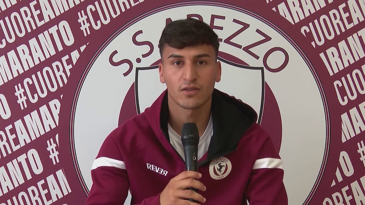 VIDEO / Iaccarino: “L’Arezzo è un passo avanti per me. Play o mezz’ala ...